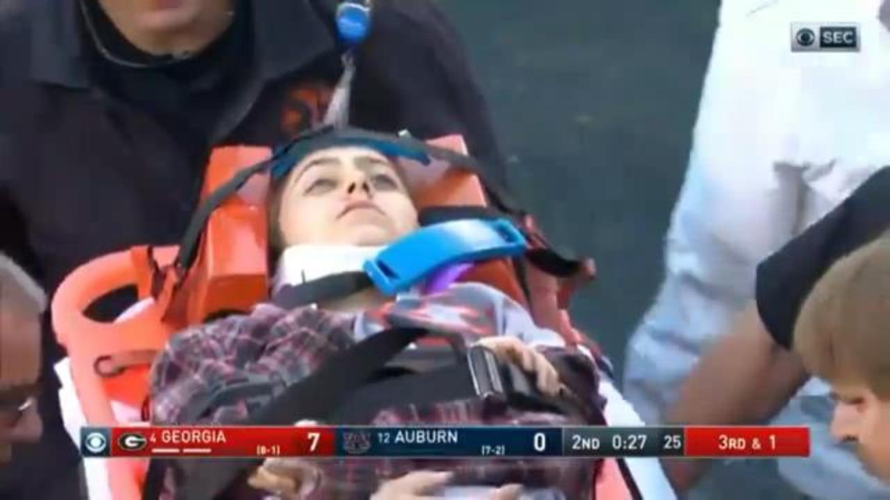 UGA Photographer Speaks Out After Being KO'd During Auburn-Georgia Game ...