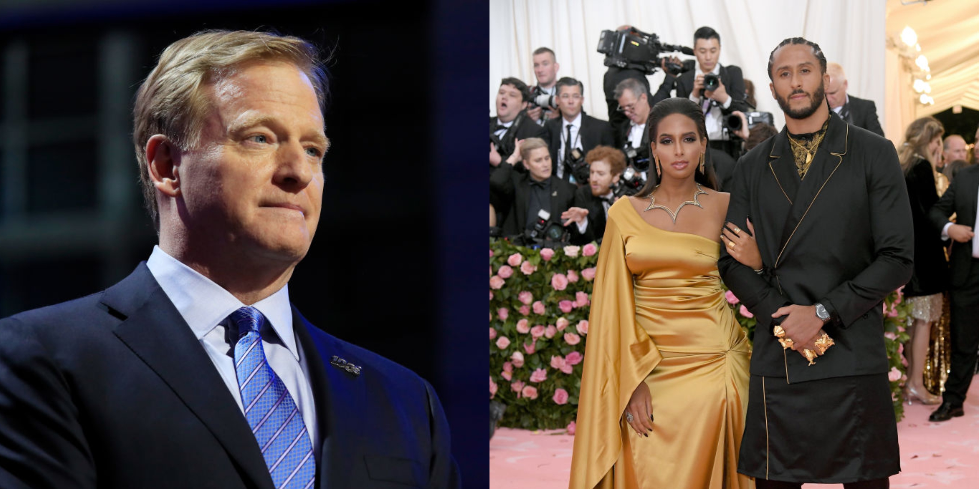 Colin Kaepernick's Girlfriend Nessa Diab Blasts Commissioner Roger ...