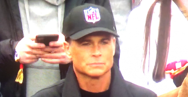 Actor Rob Lowe Gets Roasted For Dressing Like An NFL Ref During NFC ...