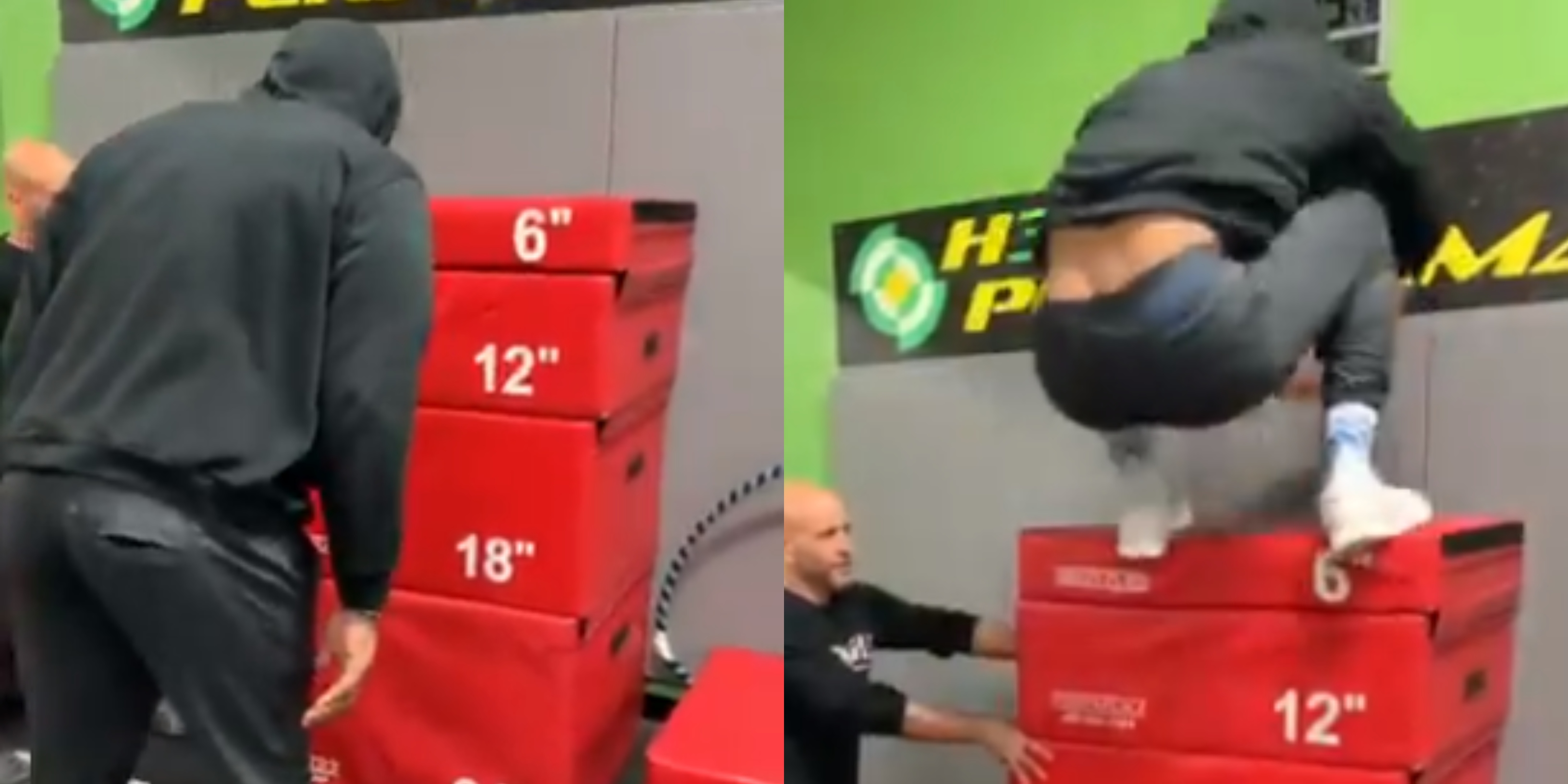 Myles Garrett Shows Off Incredible Leaping Ability With 60-Inch Box ...
