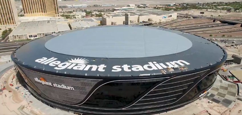 360-Degree View of Raiders' Allegiant Stadium Shows How Beautiful It ...