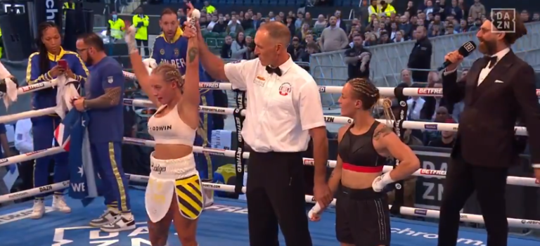 Ebanie Bridges, Who Wore Lingerie To Weigh-In, Improved To 7-1 After ...