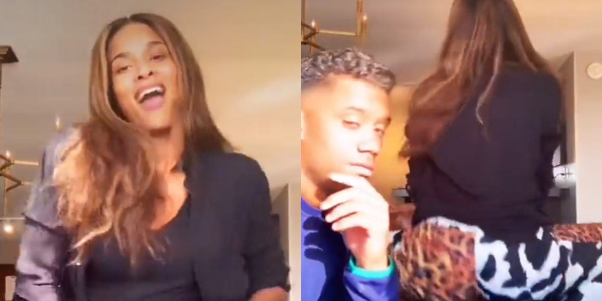Ciara Shows Russell Wilson Her 'Wild Side' With Steamy Dance & Twerk On ...