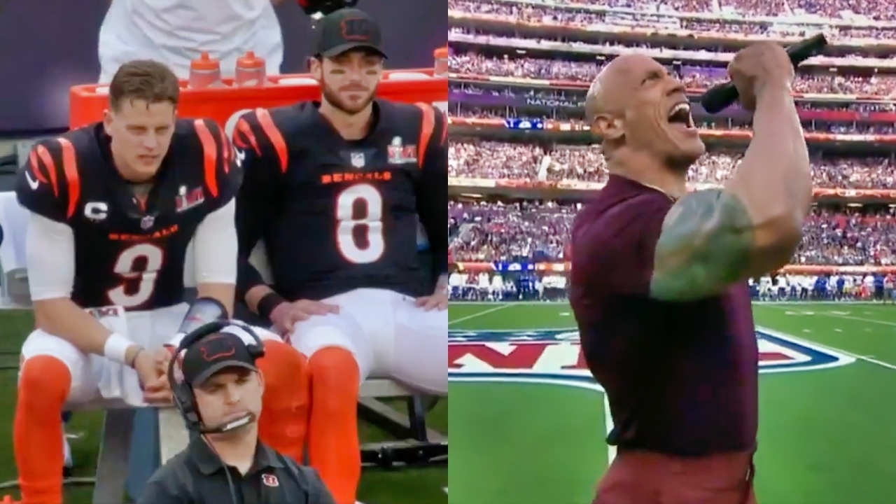 Mic'd Up Rams & Bengals Were Completely Confused By The Rock's Super ...