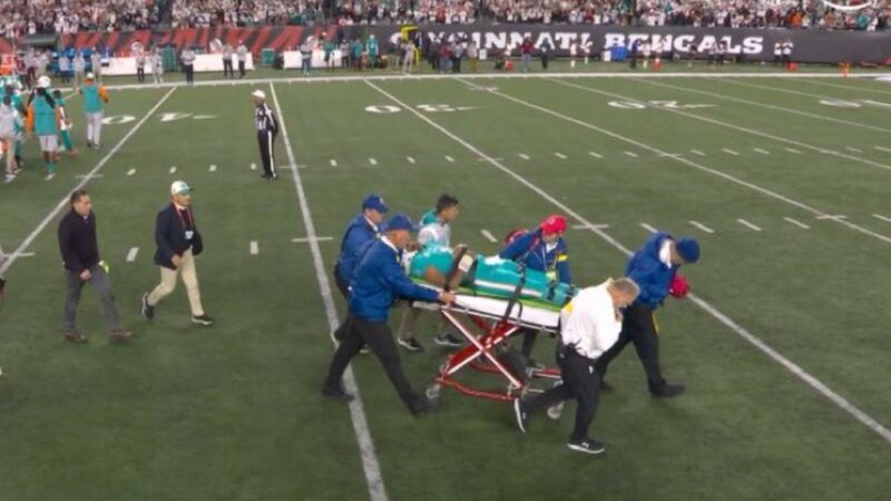 Bengals Fans Chant 'Tua' As He Gets Stretchered Off Field After Scary ...