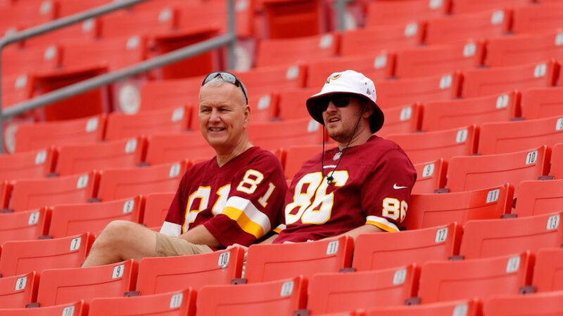 Washington Commanders Sent Bounced 50/50 Prize Check To Fan
