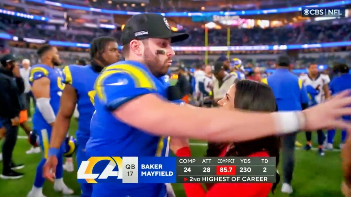 Fight Breaks Out During Baker Mayfield Postgame Interview
