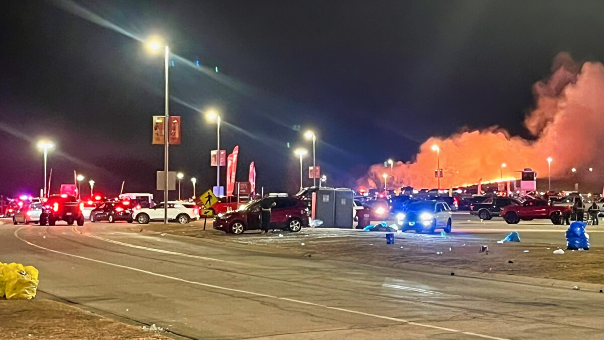 Fire Broke Out At Arrowhead Stadium After Chiefs Won AFC Title