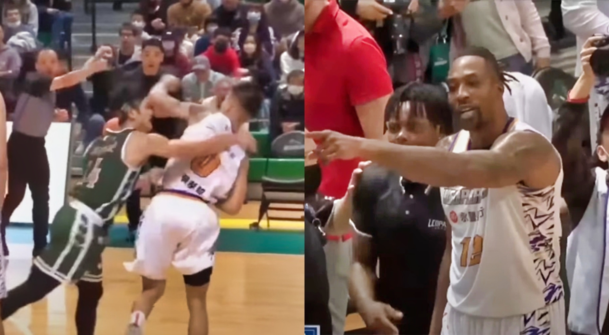 Dwight Howard Among 12 Players Ejected After Massive Brawl
