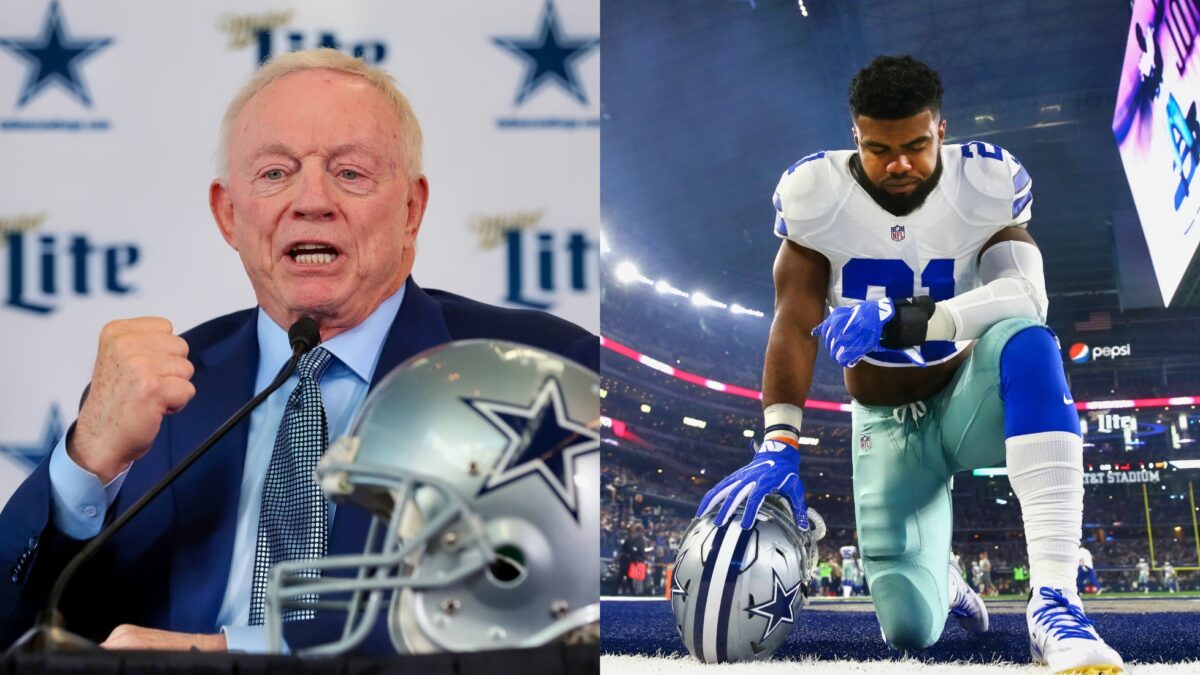 Jerry Jones Responds To The Cowboys Releasing Ezekiel Elliott