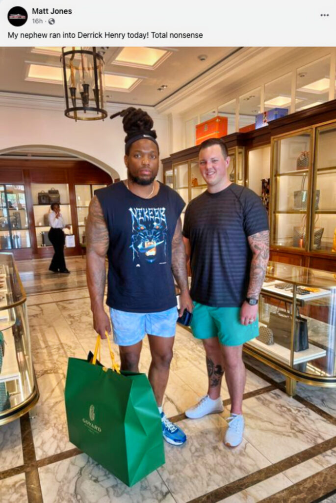 NFL Fans Call Out Titans' RB Derrick Henry For Skipping Leg Day