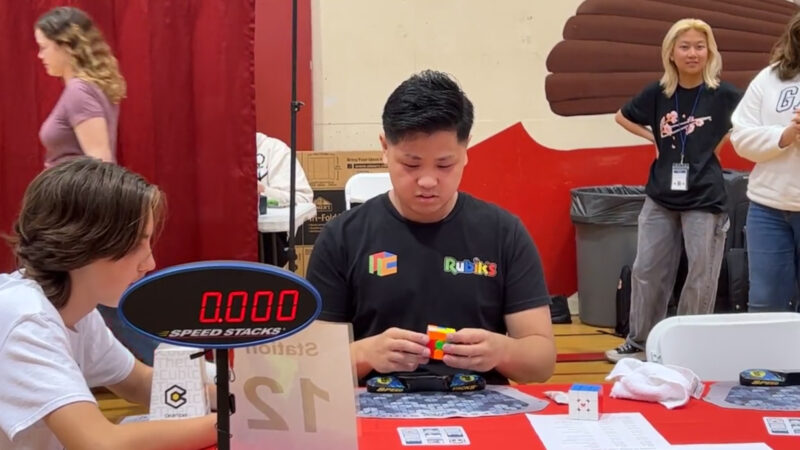 Max Park Breaks World Rubik's Cube Record