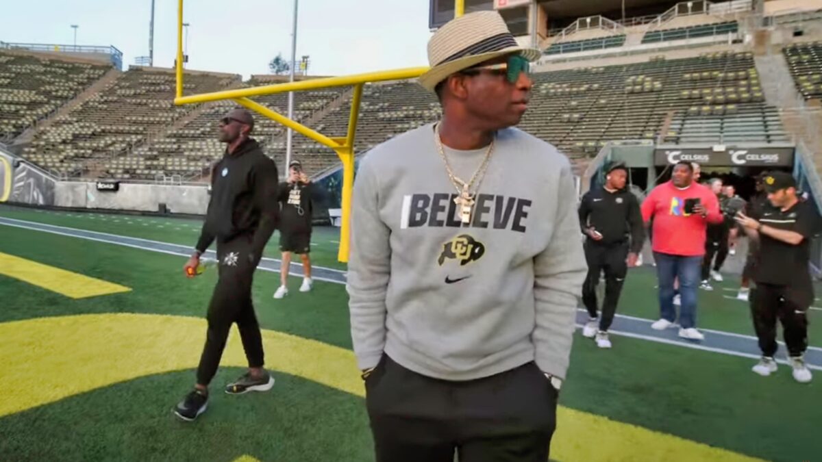 Fans Blast Colorado Players For Stomping On Oregon Ducks' Logo