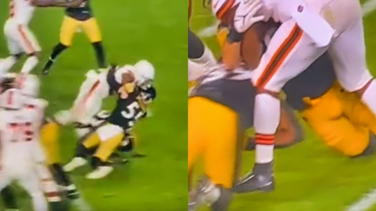 Slow Motion Video Shows How Badly Nick Chubb Snapped His Leg