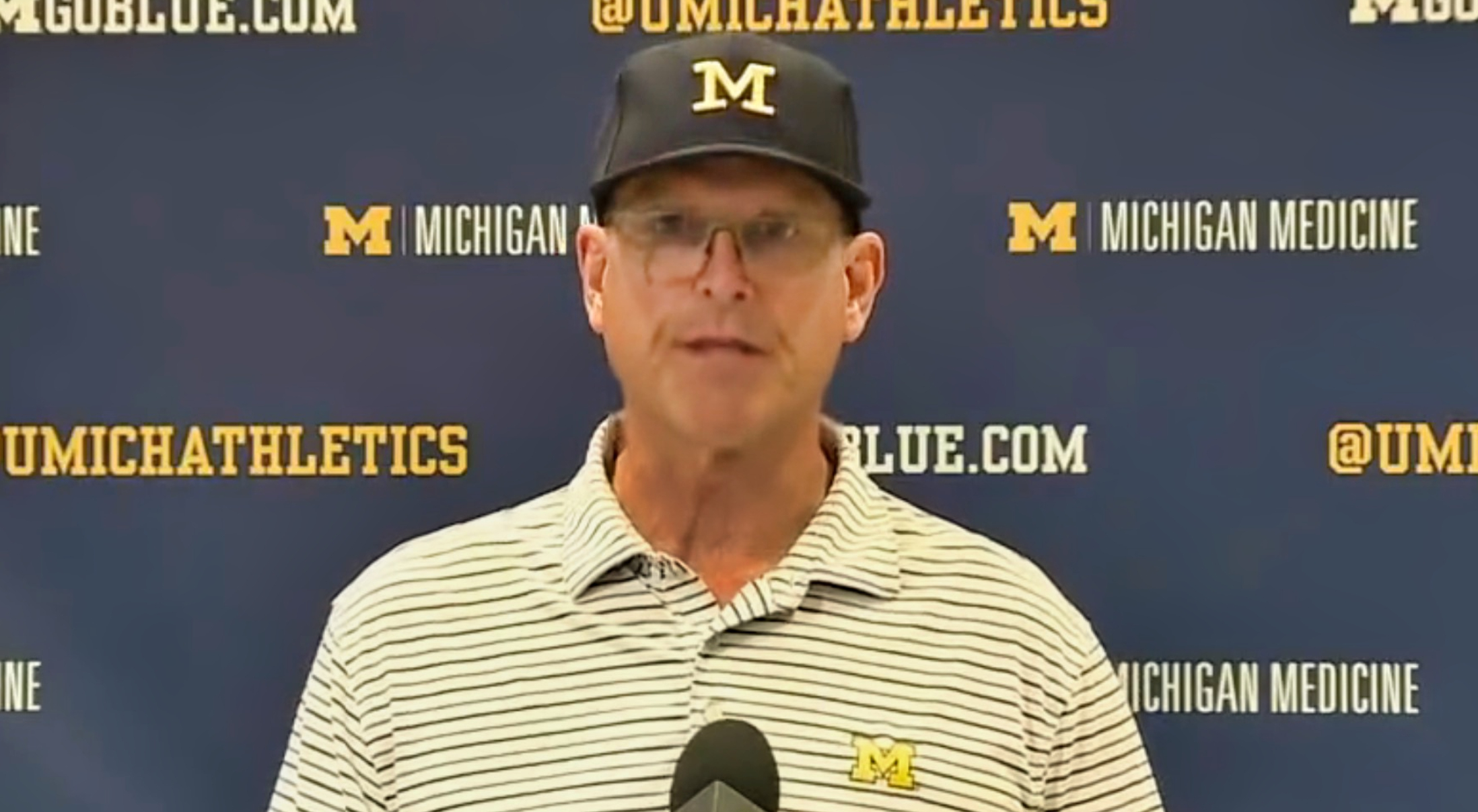 Deep Fake Clip Shows Jim Harbaugh Admitting Michigan Cheated