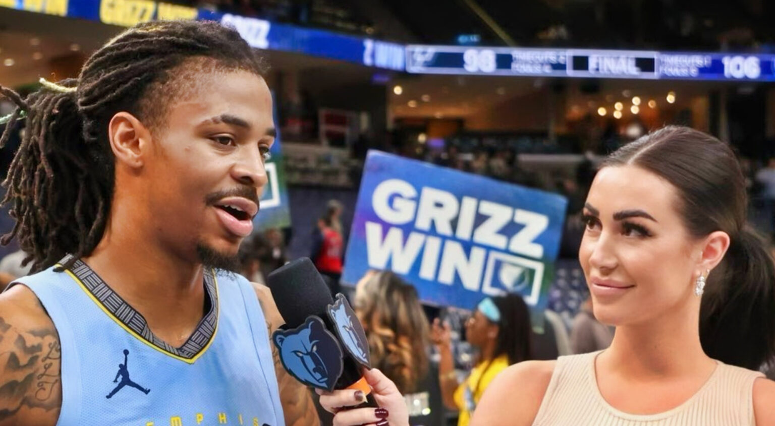 Ja Morant Applauded Over "Eye Discipline"