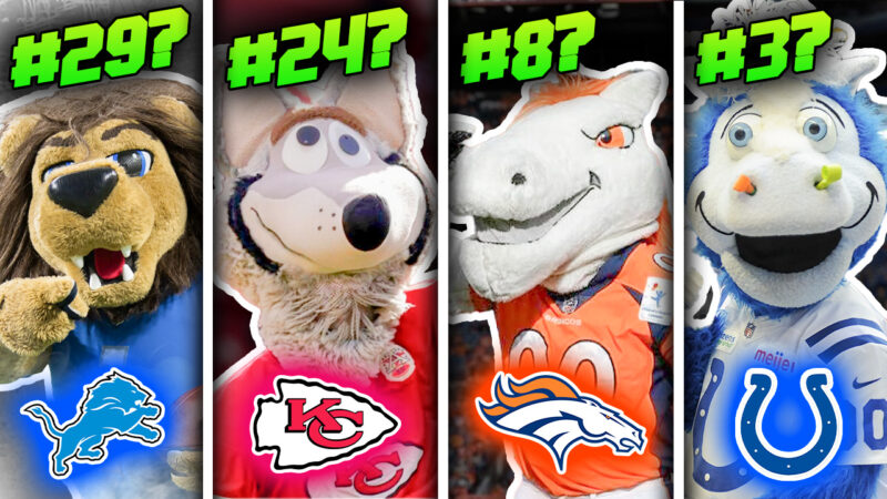 Ranking All 32 NFL Teams Mascots from Worst to First