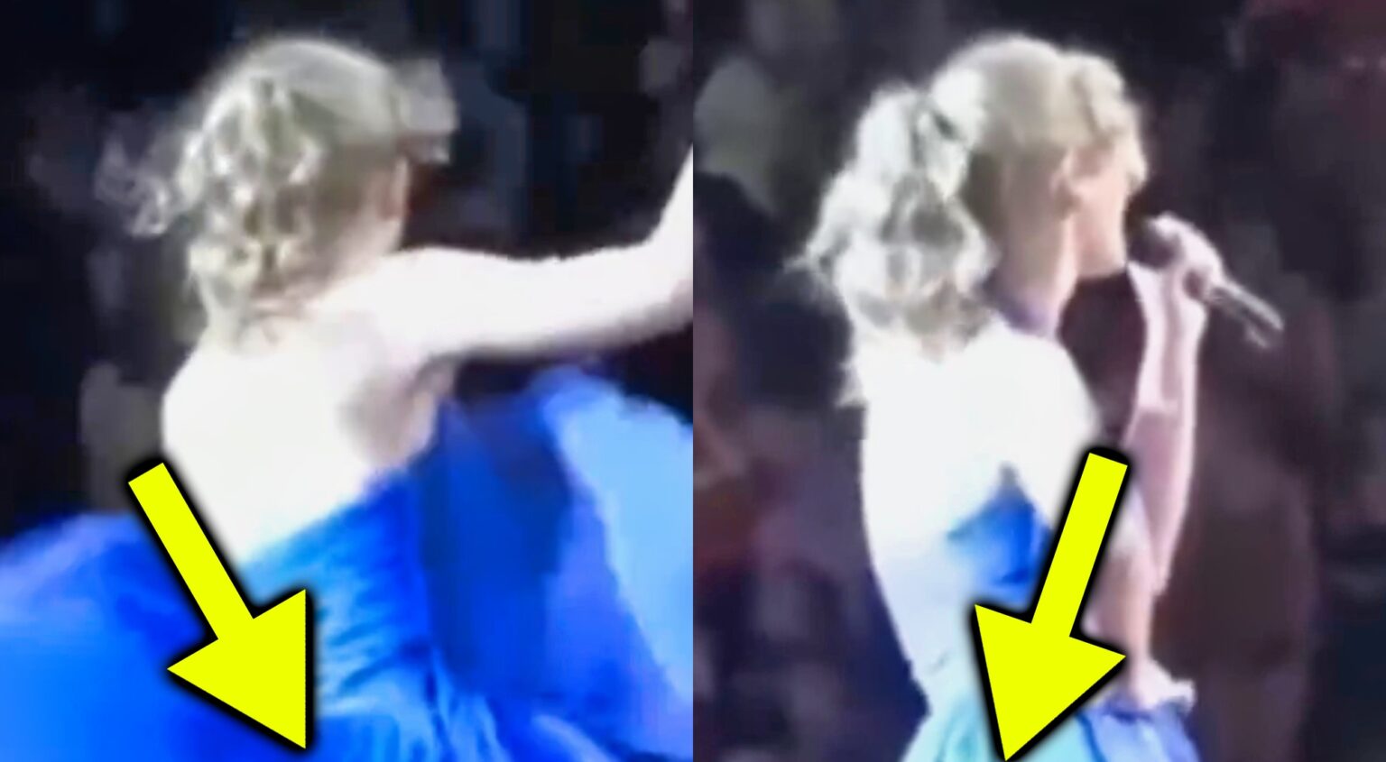 Taylor Swift Suffers Wardrobe Malfunction During Concert