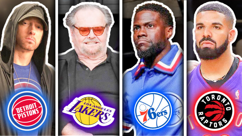 All 30 NBA Teams' Biggest And Best Celebrity Fan