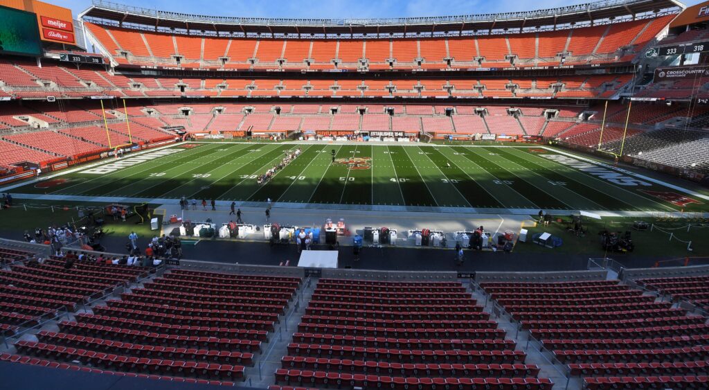 REPORT: Fire Broke Out At Cleveland Browns Stadium