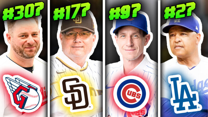Ranking All 30 MLB Managers For The 2024 Season From WORST To FIRST