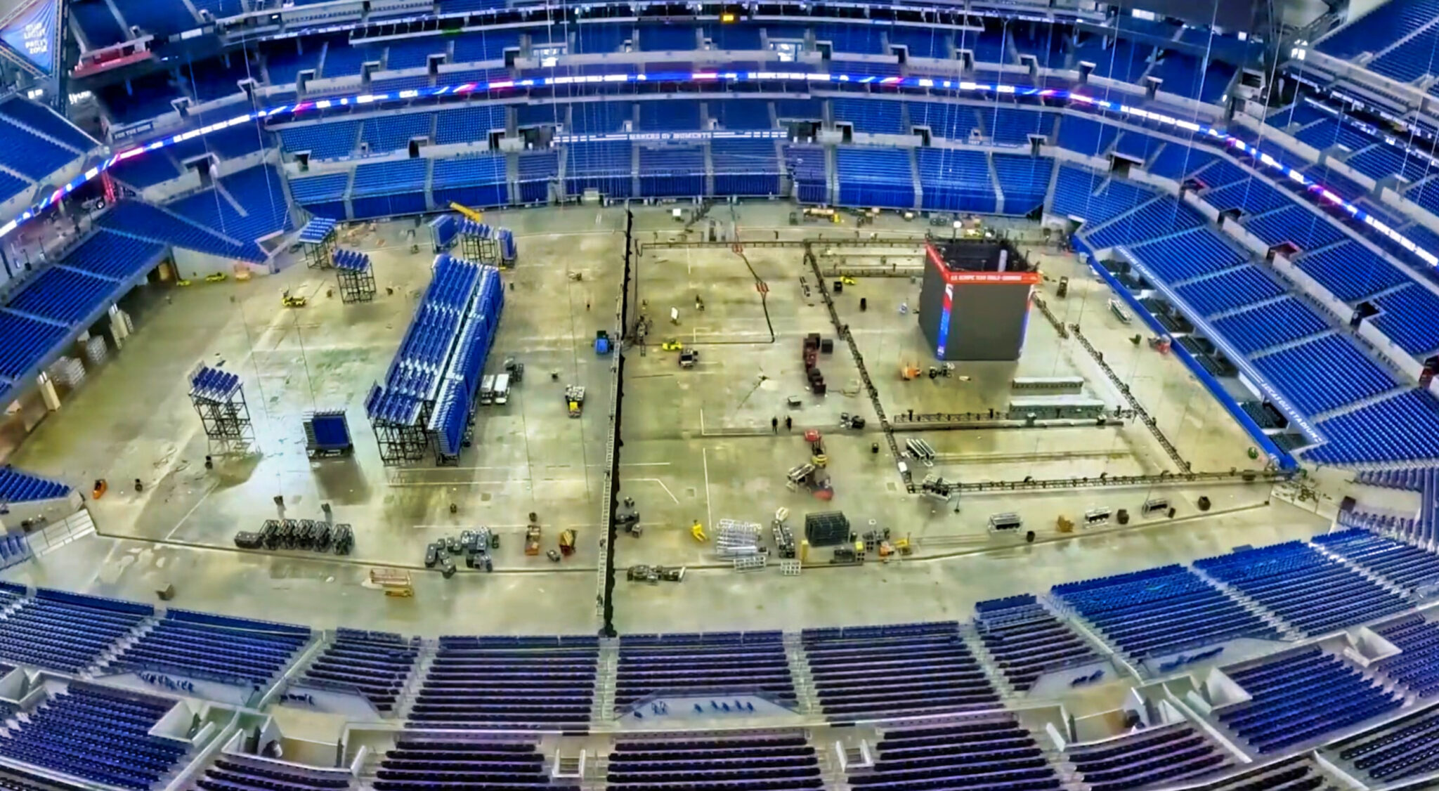 Insane Video Shows NFL Stadium Being Transformed Into A Huge Swimming ...