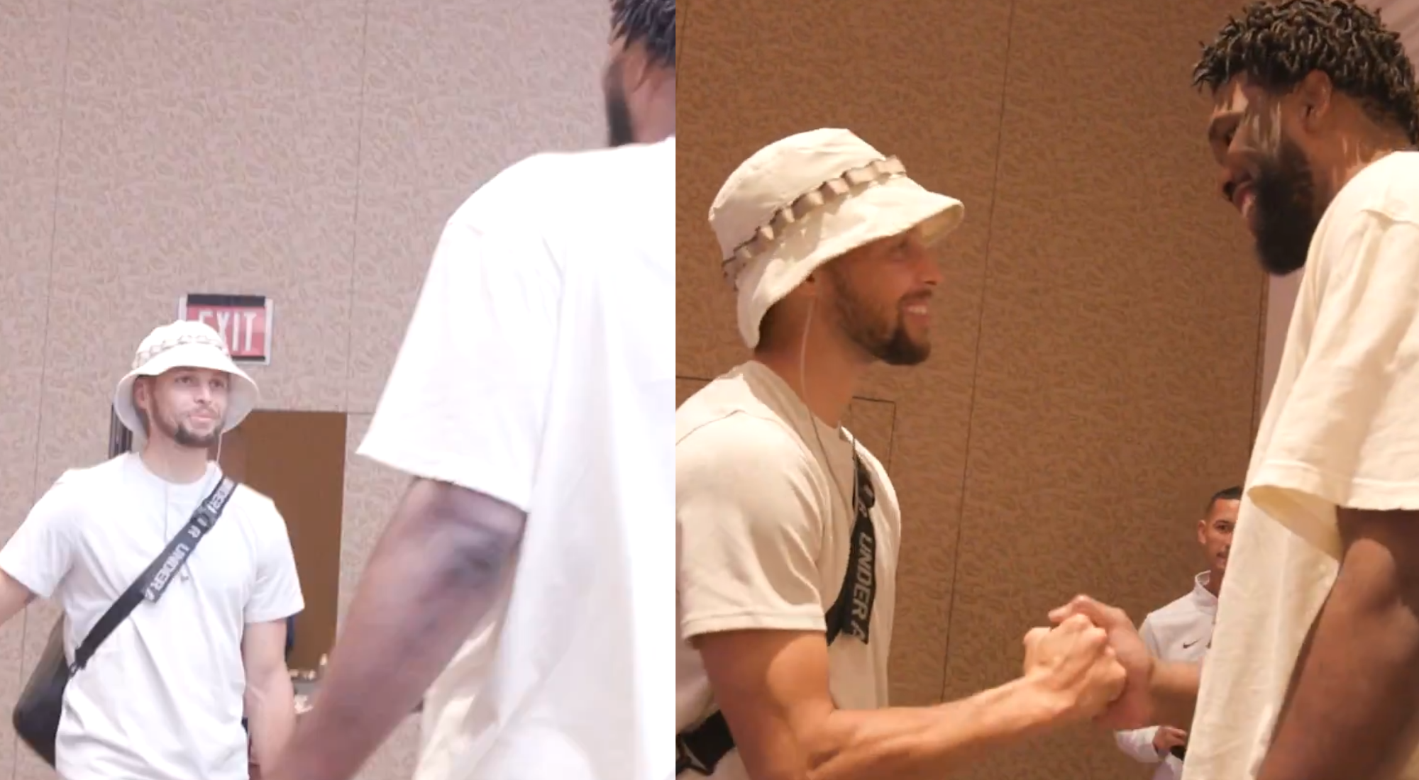 VIDEO: Stephen Curry Leaves Teammates in Stitches With Joel Embiid’s ...