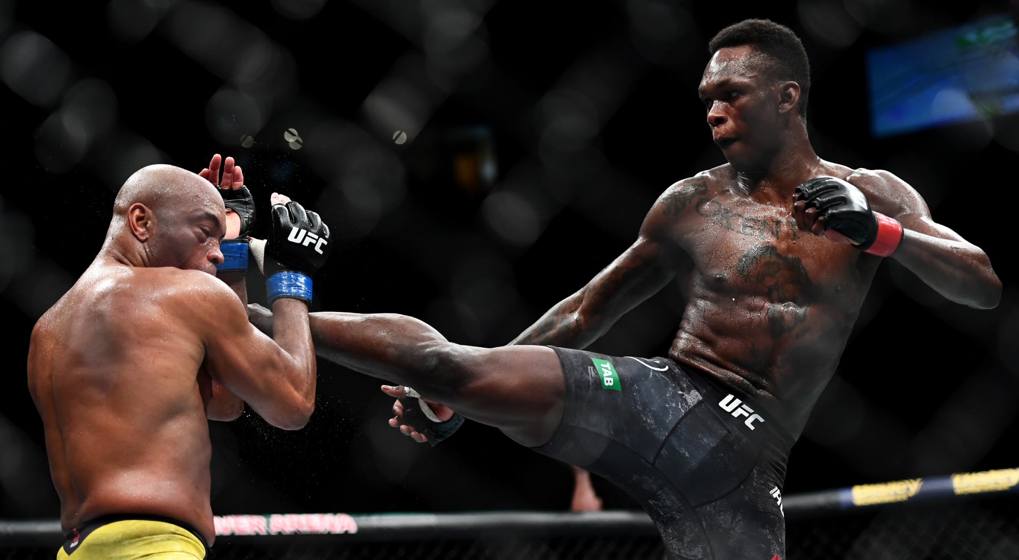 What Is Israel Adesanya's Kickboxing Record? KOs, Losses, And More