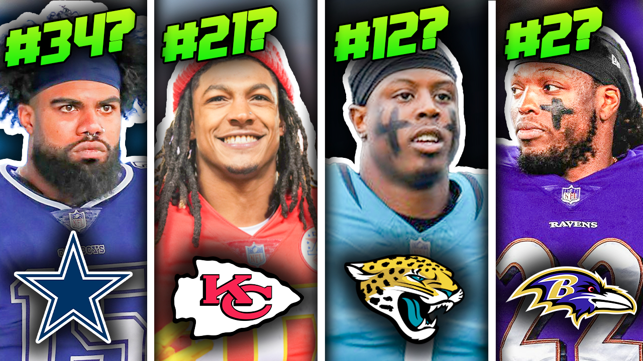 Ranking All 32 NFL Teams' No. 1 Running Back For The 2024 Season From ...