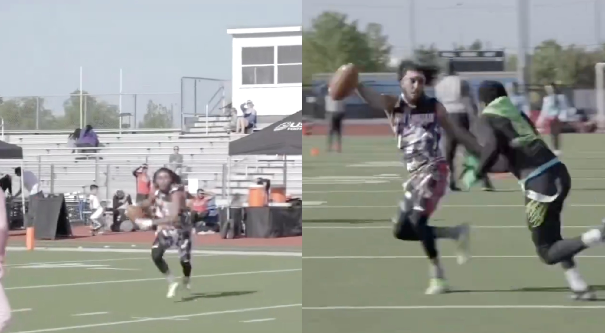 VIDEO: Team USA Flag Football QB Darrell Doucette Is Untouchable, May ...