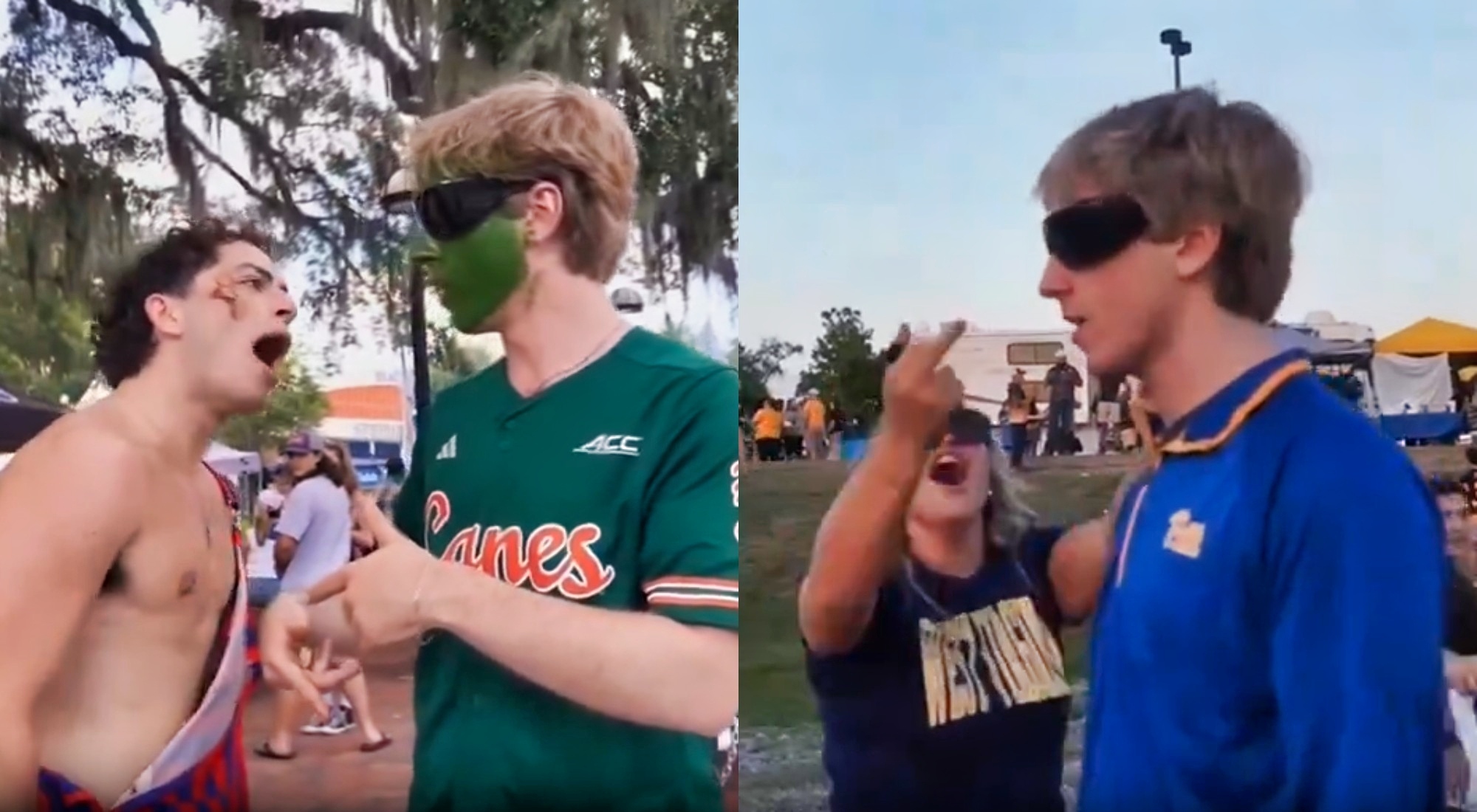 VIDEO: YouTuber Is Going To College Football Games And Triggering Fans ...
