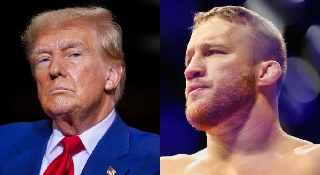 Donald Trump's Second Assassination Attempt Ignites Justin Gaethje’s ...