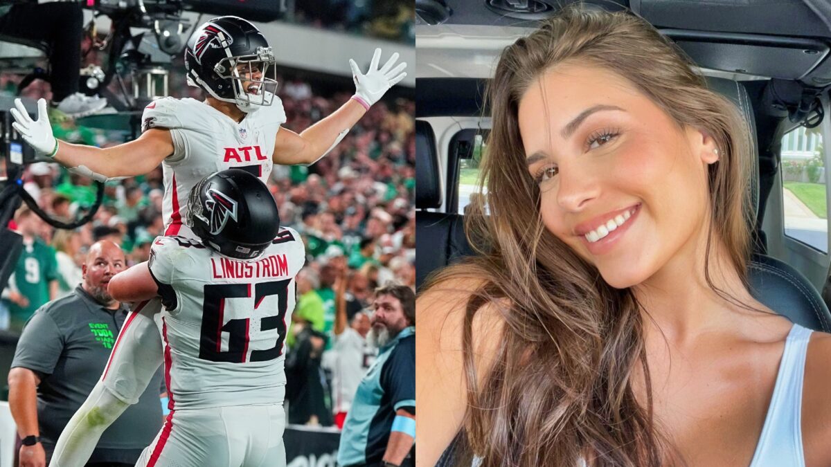 Drake London's Girlfriend Brutally Taunted Philadelphia Eagles Fans ...