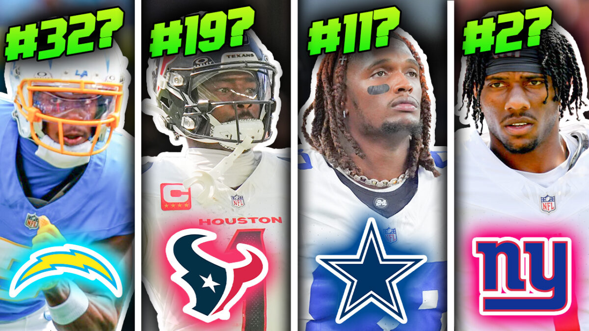 Ranking All 32 NFL Teams Starting Top Wide Receiver From WORST To FIRST ...