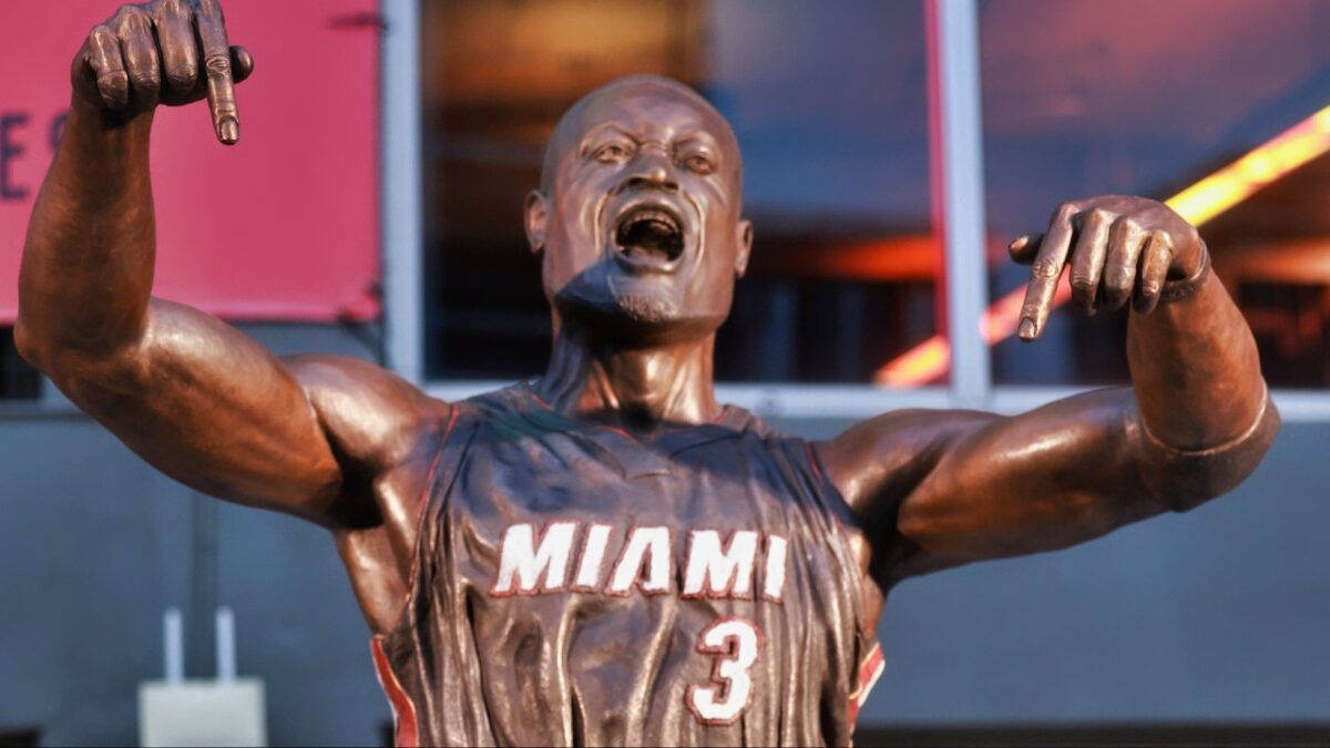 Dwyane Wade Names Three NBA Stars Who Deserve Statues