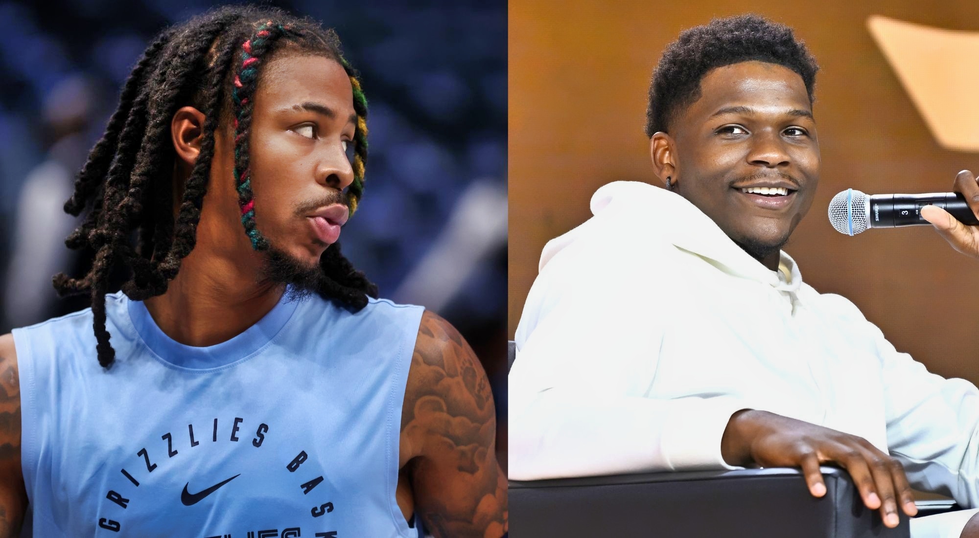 Anthony Edwards Says He Can "Probably Cook" Ja Morant 1-On-1