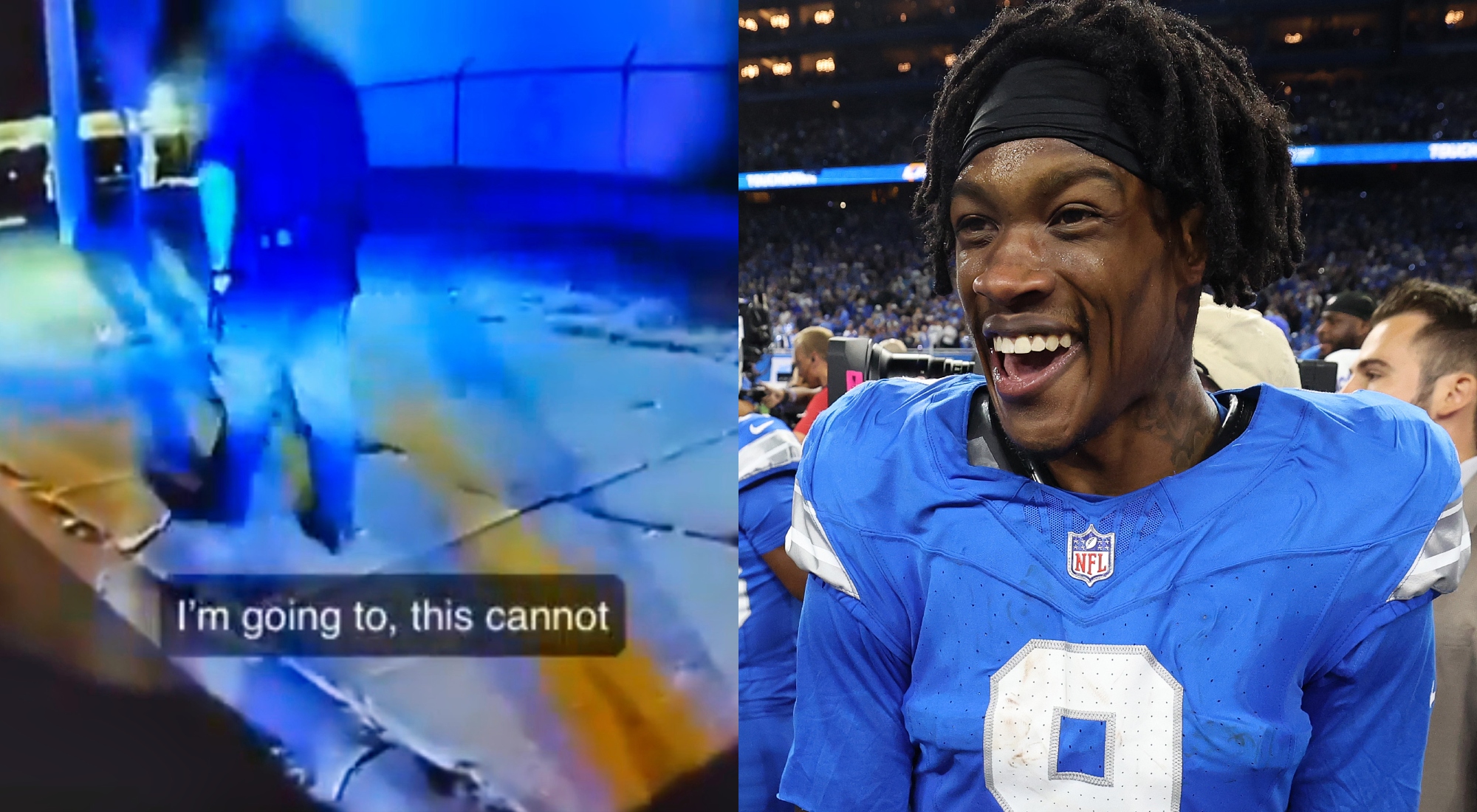 Shocking New Video Leaks Of Lions WR Jameson Williams Getting Pulled ...