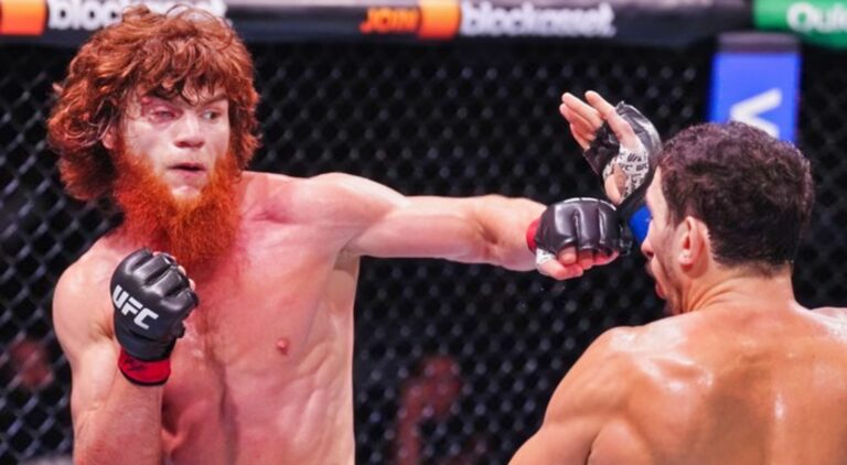 Sharaputdin Magomedov Unleashes Rare Finish At UFC 308