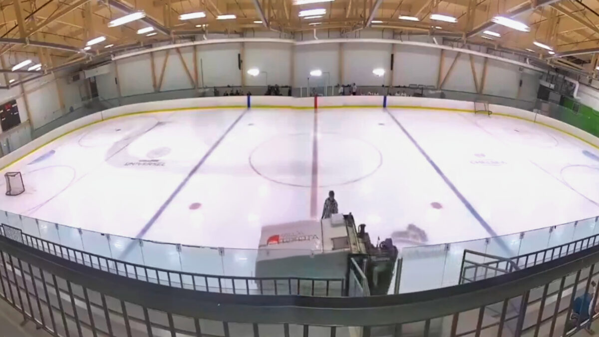 VIDEO: Zamboni Driver Arrested After Cameras Caught Him Crashing Into ...