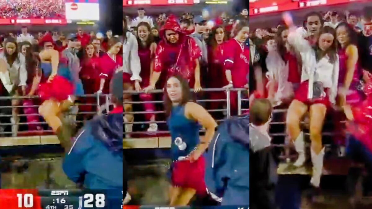 VIDEO: Ole Miss Fans Suffer Unfortunate Wardrobe Malfunctions While ...