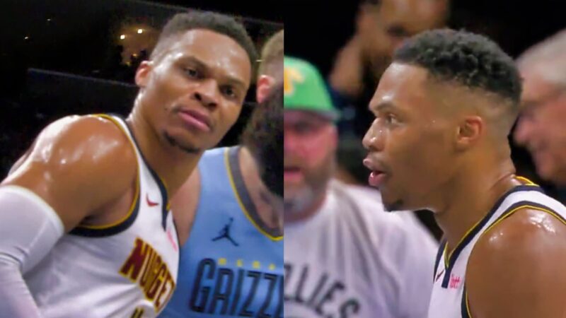 Russell Westbrook Was Frustrated After Getting Tech For Staring