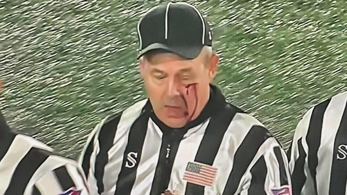 VIDEO: Referees Cut & Bleeding, 8 Players Ejected After Massive Brawl ...