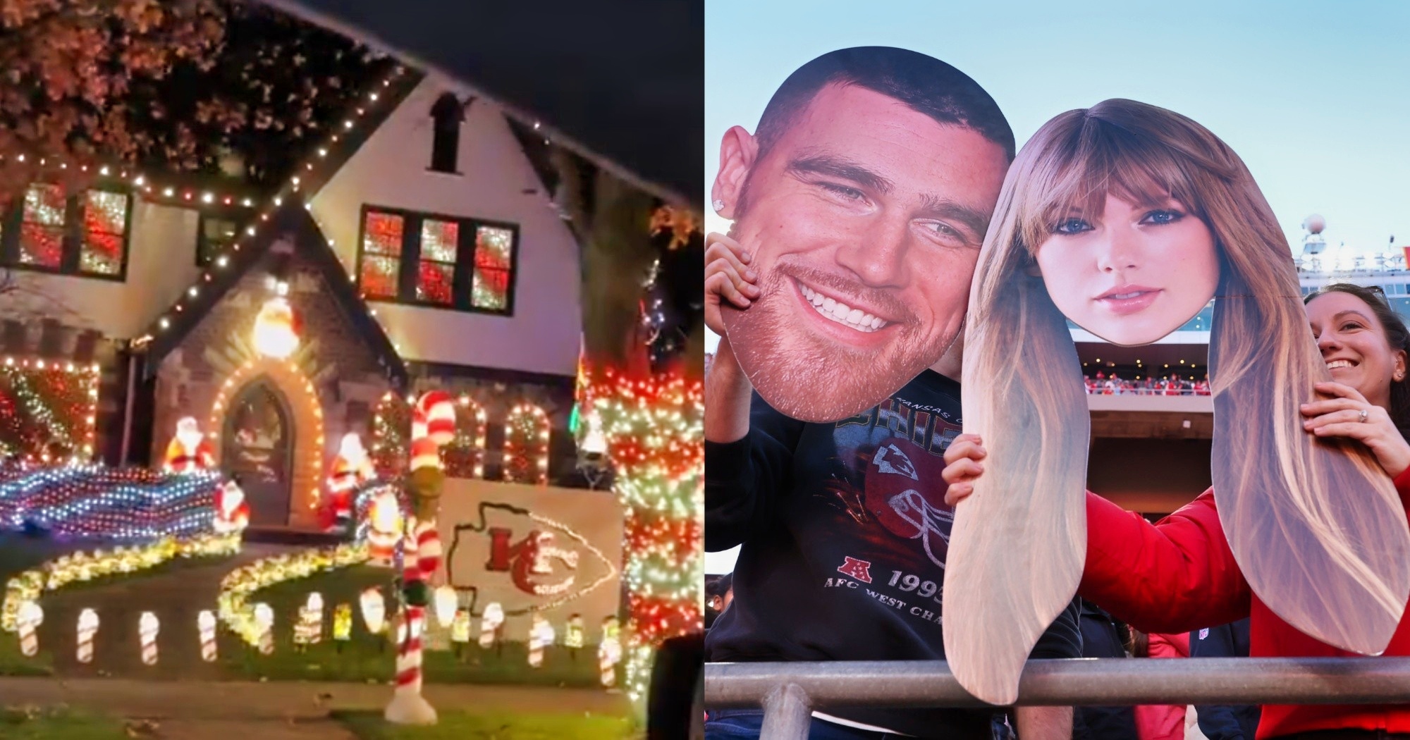 VIDEO: Kansas City Chiefs Fan Honored Taylor Swift & Travis Kelce With ...