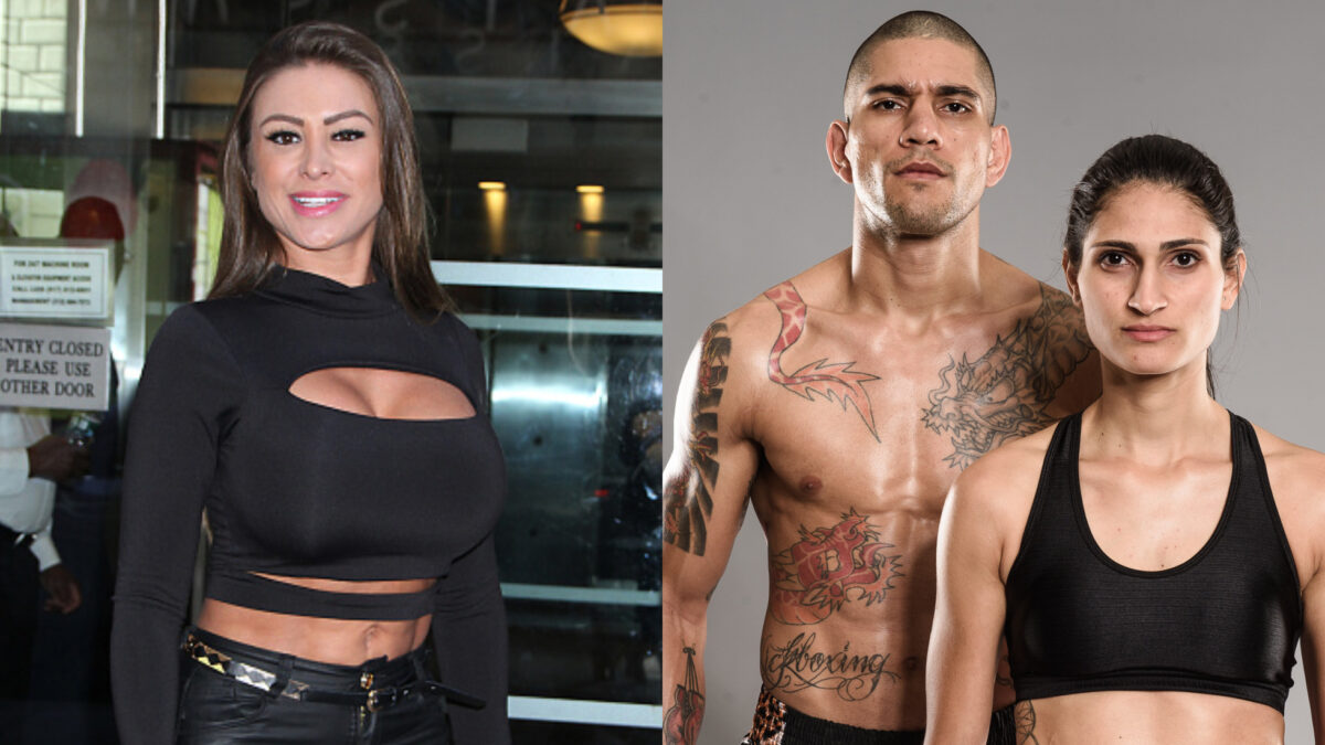 Alex Pereira’s Sister Shuts Down Francia James’ Face-Off Attempt