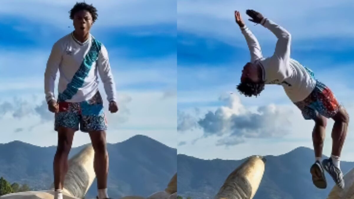 VIDEO: IShowSpeed Performed The Riskiest Backflip Ever On World ...