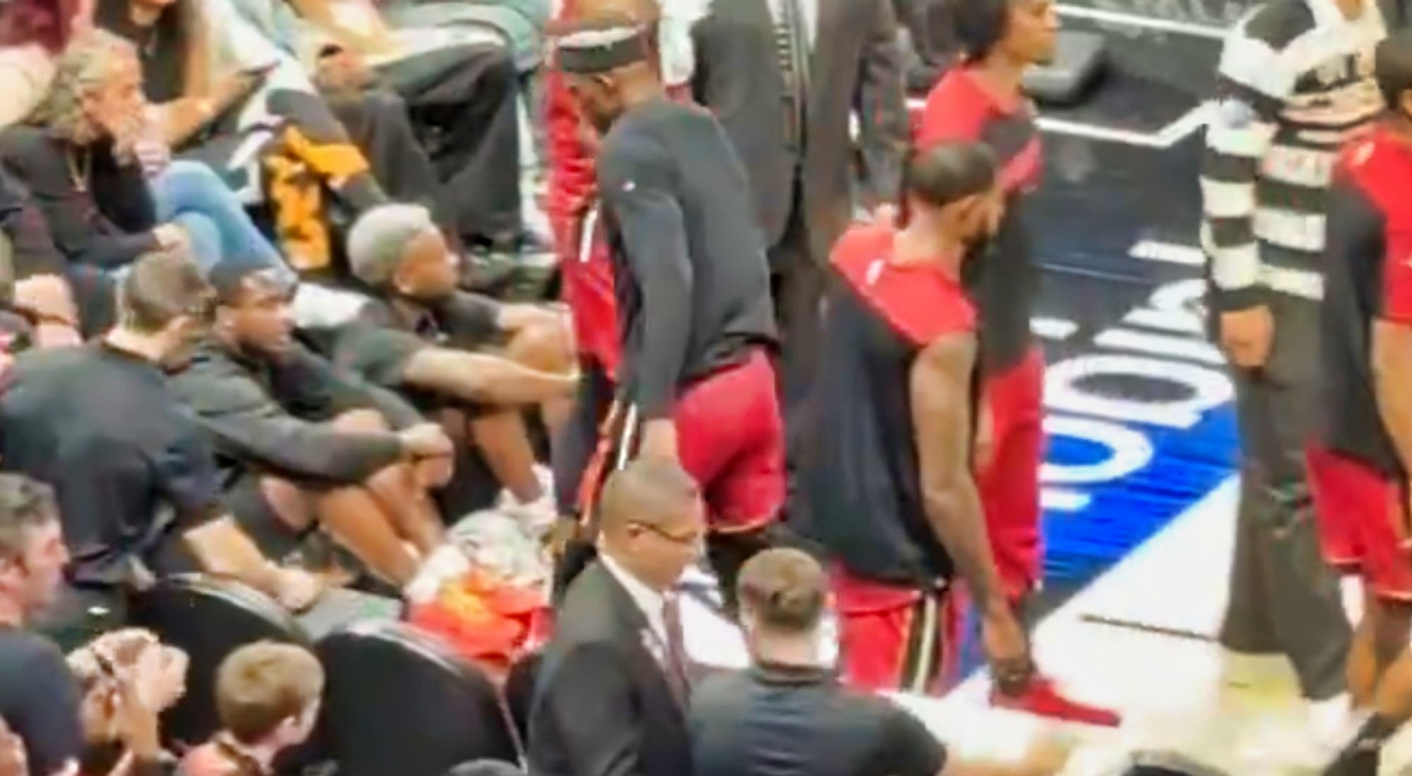 Jimmy Butler Walks Off The Court Last Time For Miami Heat