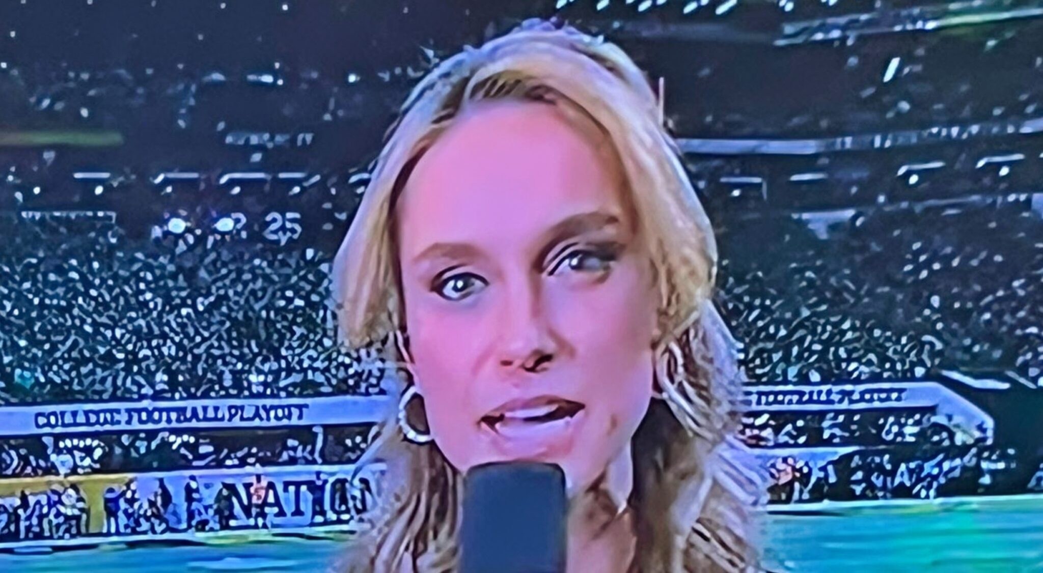 PHOTO: ESPN Sideline Reporter Molly McGrath Steals The Show With Her ...