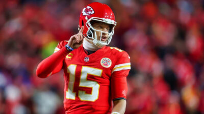 Why Does Patrick Mahomes Wear His Helmet So High?