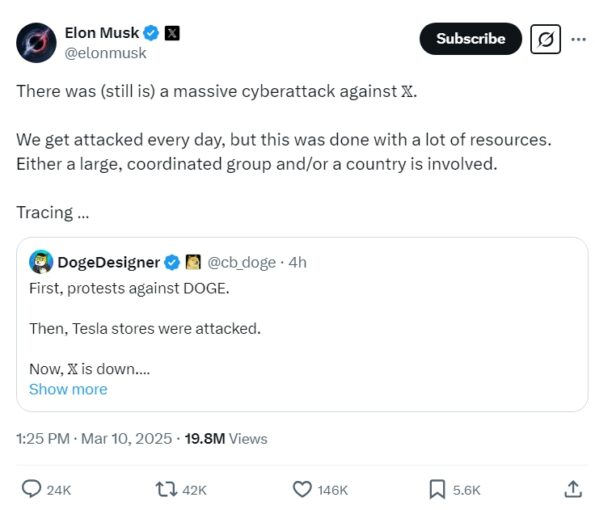 Elon Musk Releases Statement Explaining Why Twitter Was Broken During ...