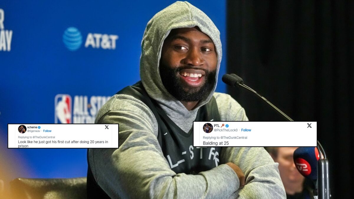 Fans Roast Jaylen Brown’s Hairline After His Viral Haircut Photo